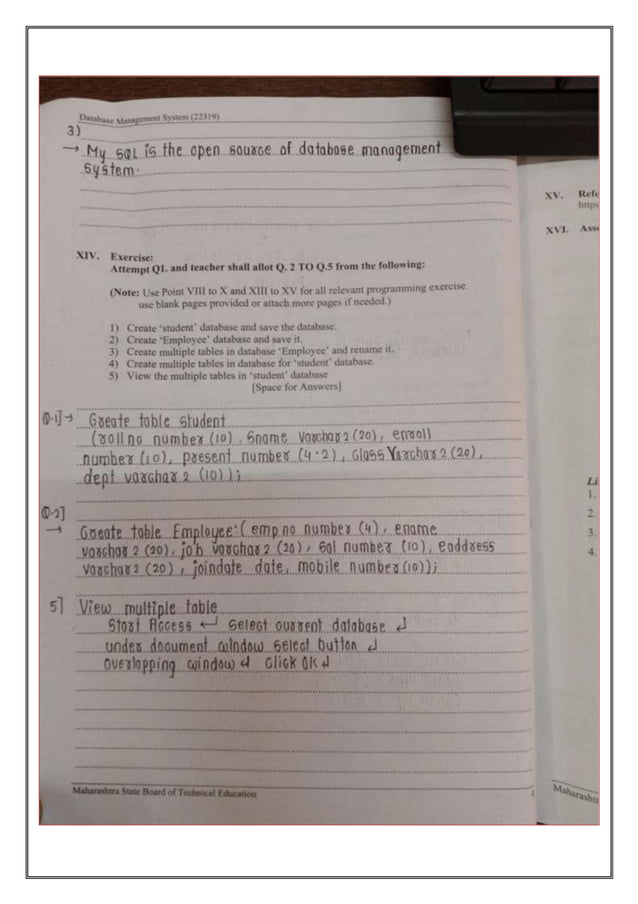 Dms 22319 practical | DOCX