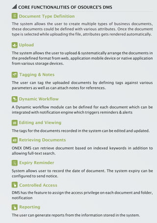 Document Management Software Brochure | PDF