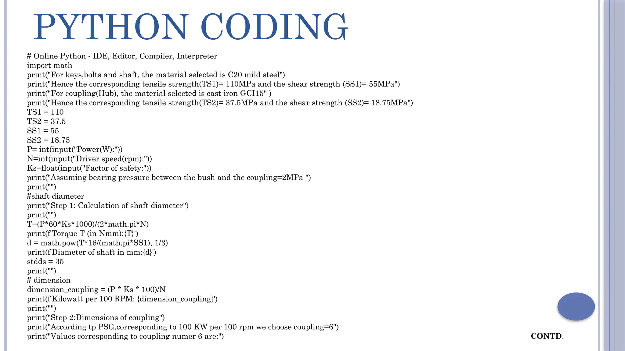 DMS Bushed Pin calculation of strengths.. | PPTX | Programming Languages | Computing