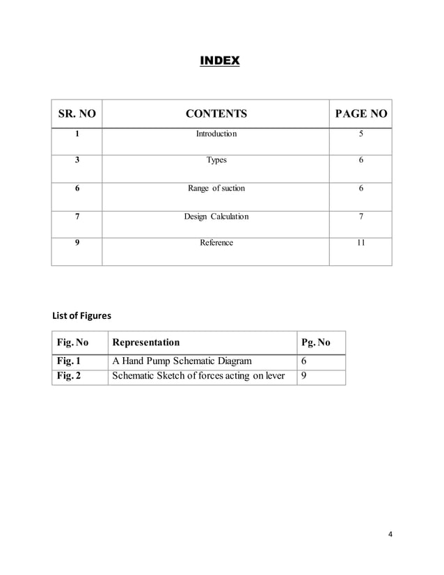 Hand Pump Design | DOCX
