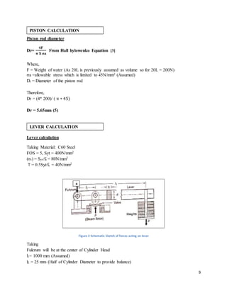 Hand Pump Design | DOCX