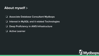 DMS (Database Migration Service) - Mydbops Team | PPTX