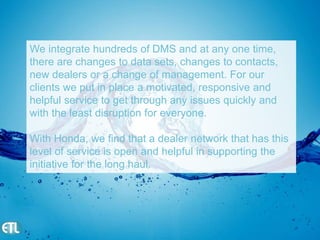 DMS data integration: 6 ways to get it right | PPT