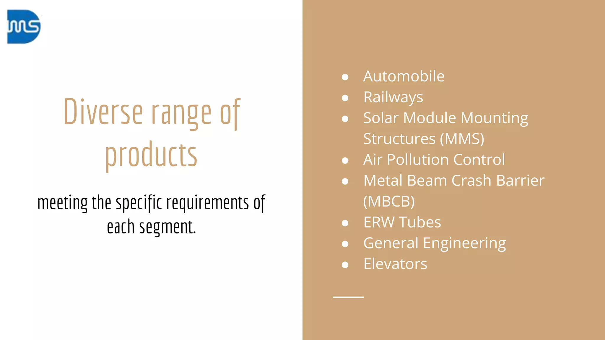 DMSL PPT INTRODUCTION.pptx | Manufacturing Industry | Industries