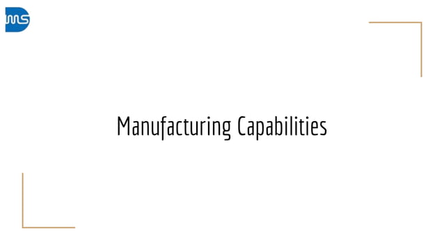 DMSL PPT INTRODUCTION.pptx | Manufacturing Industry | Industries