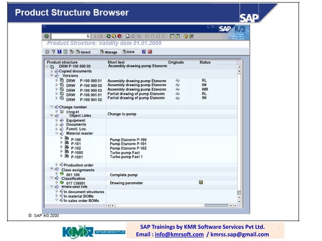 SAP Document Management System(DMS)-PLM 120 | PDF