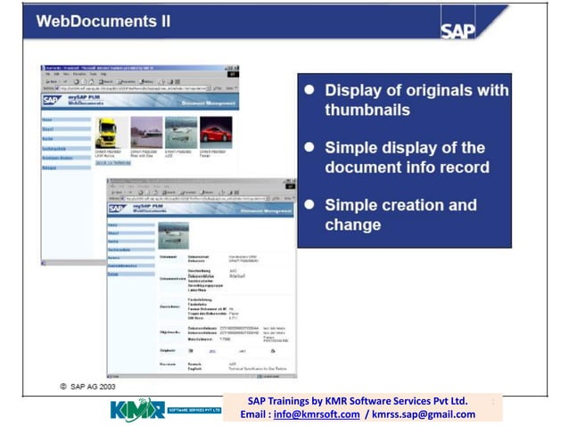SAP Document Management System(DMS)-PLM 120 | PDF