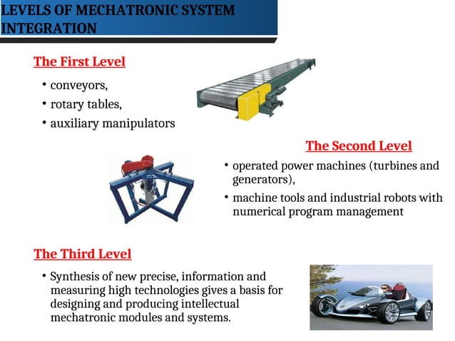 Introduction to design of mechatronic system | PPT