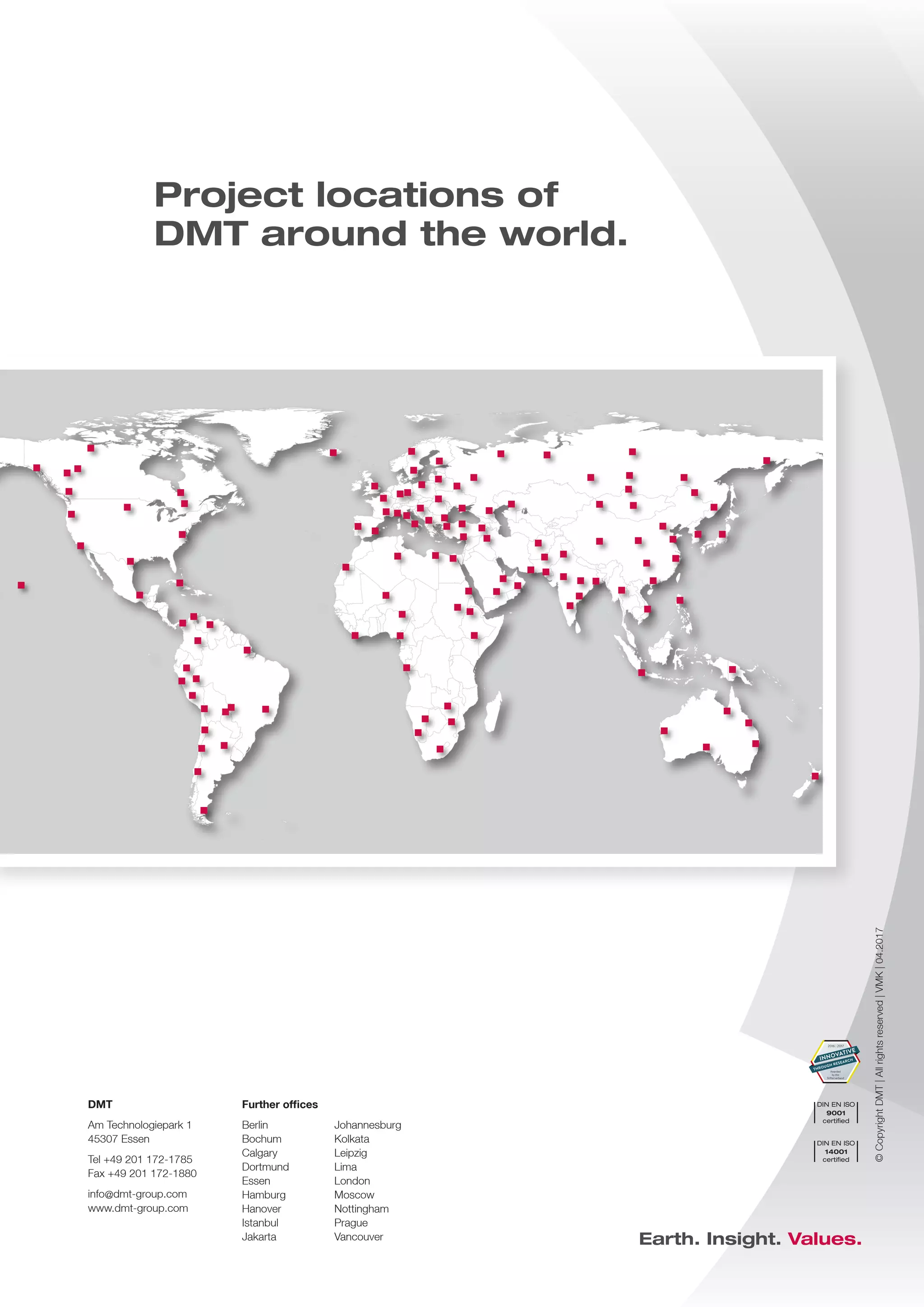 DMT Civil Engineering & Infrastructure Brochure | PDF