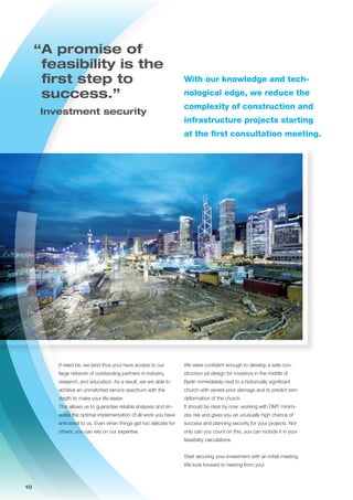 DMT Civil Engineering & Infrastructure Brochure | PDF