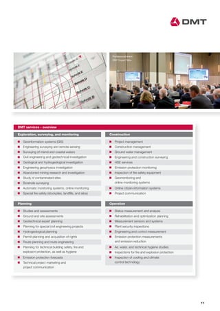 DMT Civil Engineering & Infrastructure Brochure | PDF