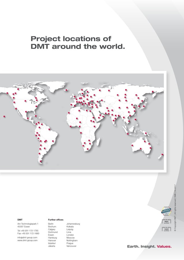 DMT Civil Engineering & Infrastructure Brochure | PDF