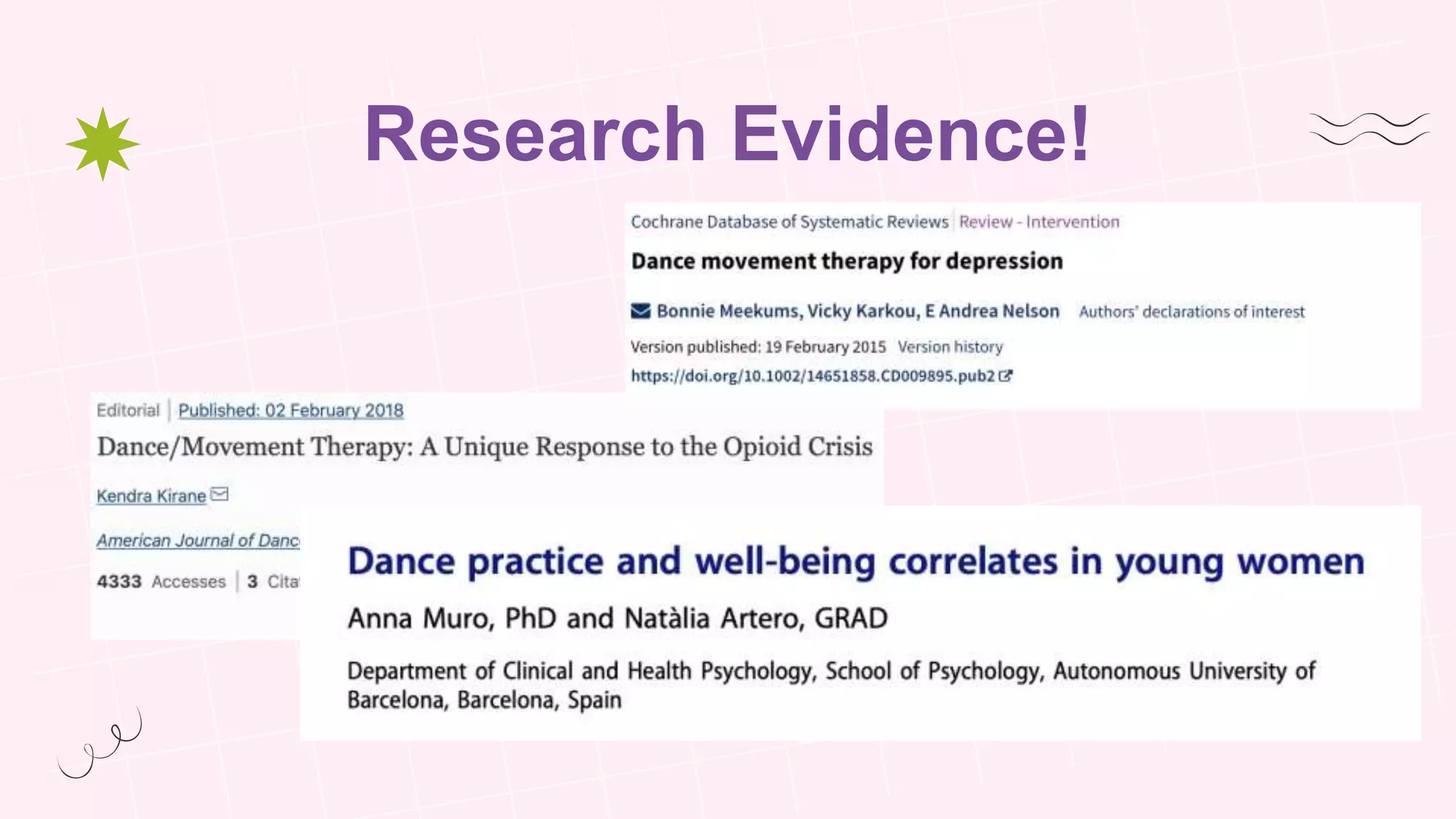 DMT and college women.pptx