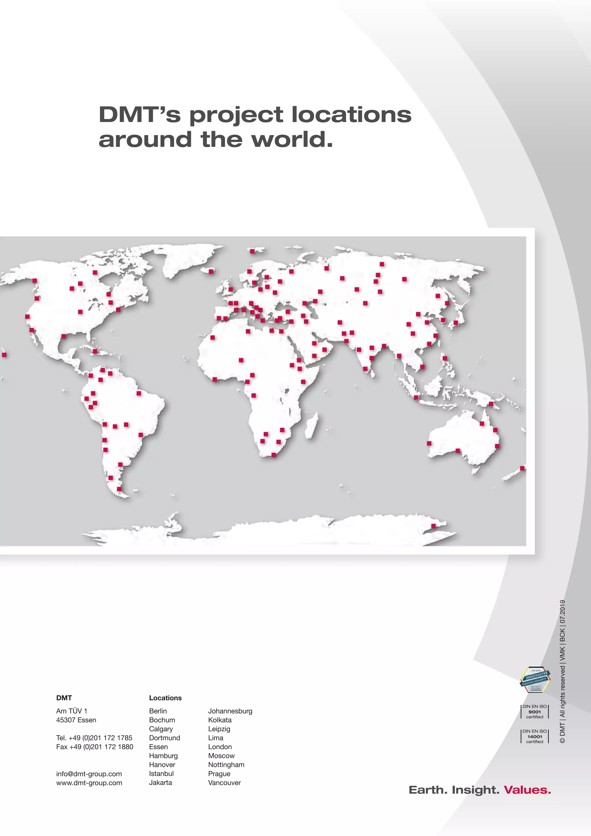 DMT Plant and Process Engineering Brochure | PDF