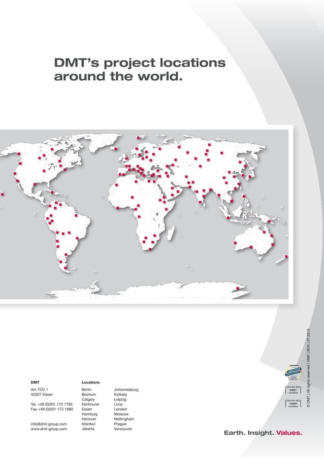 DMT Plant and Process Engineering Brochure | PDF