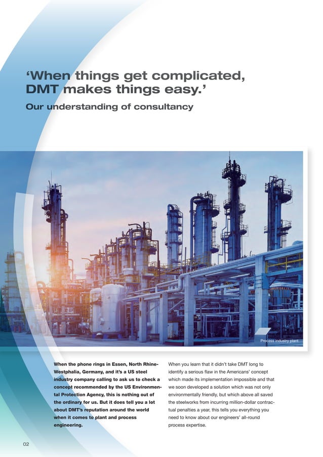 DMT Plant and Process Engineering Brochure | PDF