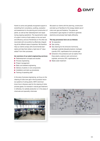 DMT Plant and Process Engineering Brochure | PDF
