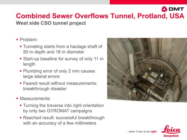 Gyromat in tunnelling practice | PDF