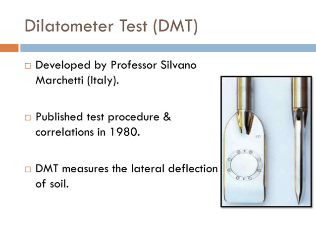 Use of DMT in Geotechnical Design with Emphasis on Liquefaction ...