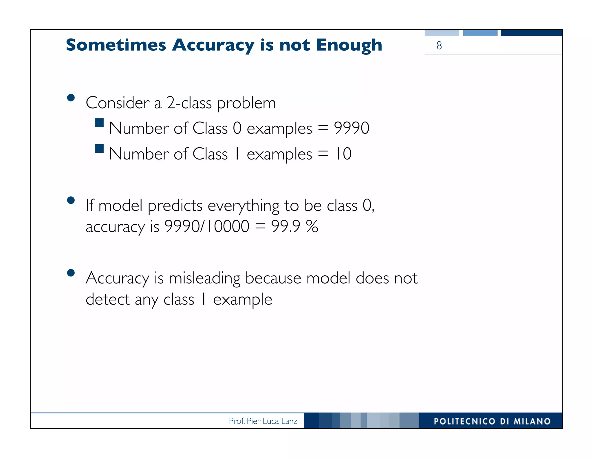DMTM Lecture 06 Classification evaluation | PDF