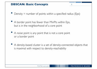 DMTM Lecture 14 Density based clustering | PDF