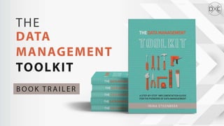 The Data Management Toolkit: Book Trailer | PPT