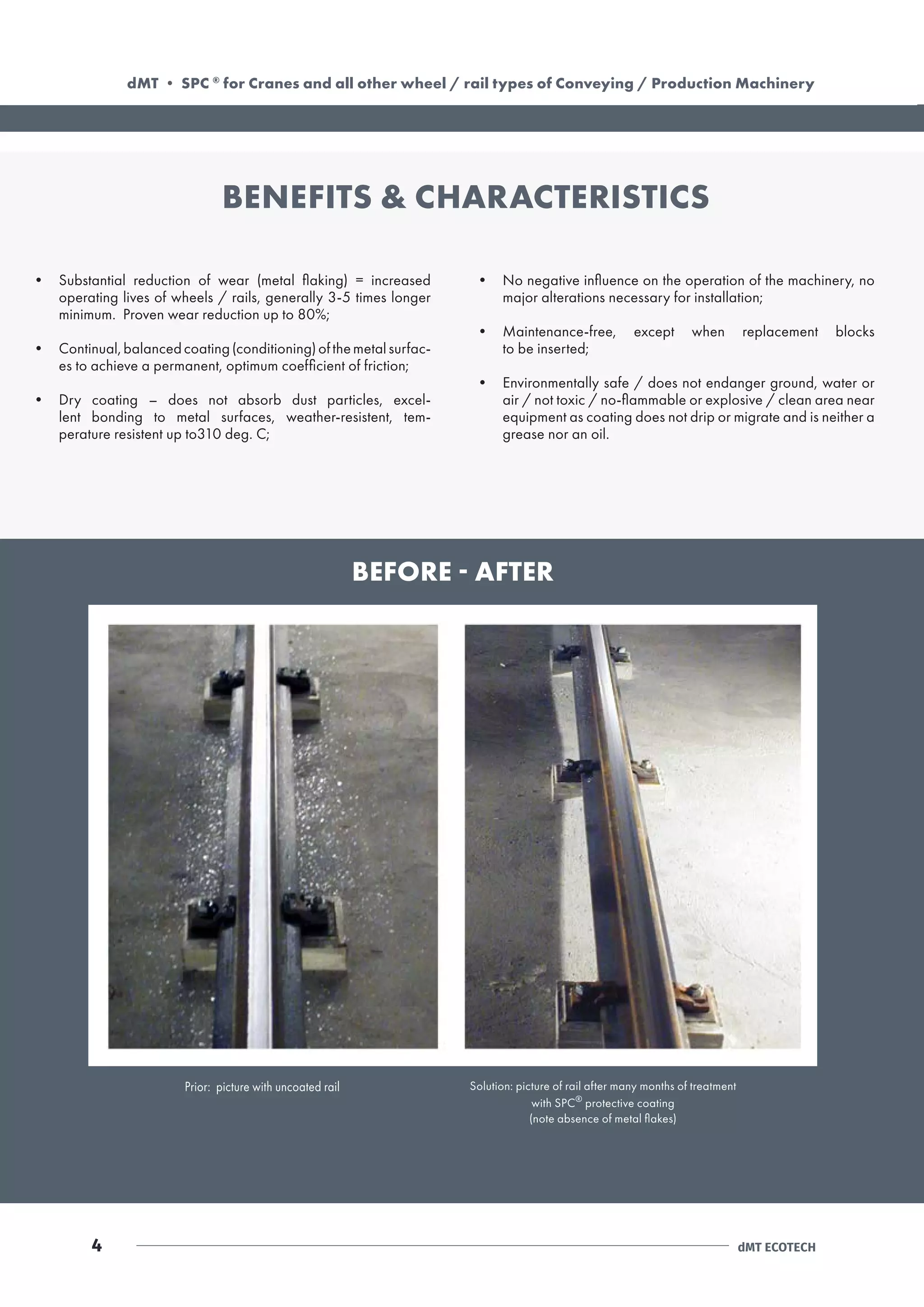 dMT SPC® dry surface coatings for the ultimate wear protection on ...