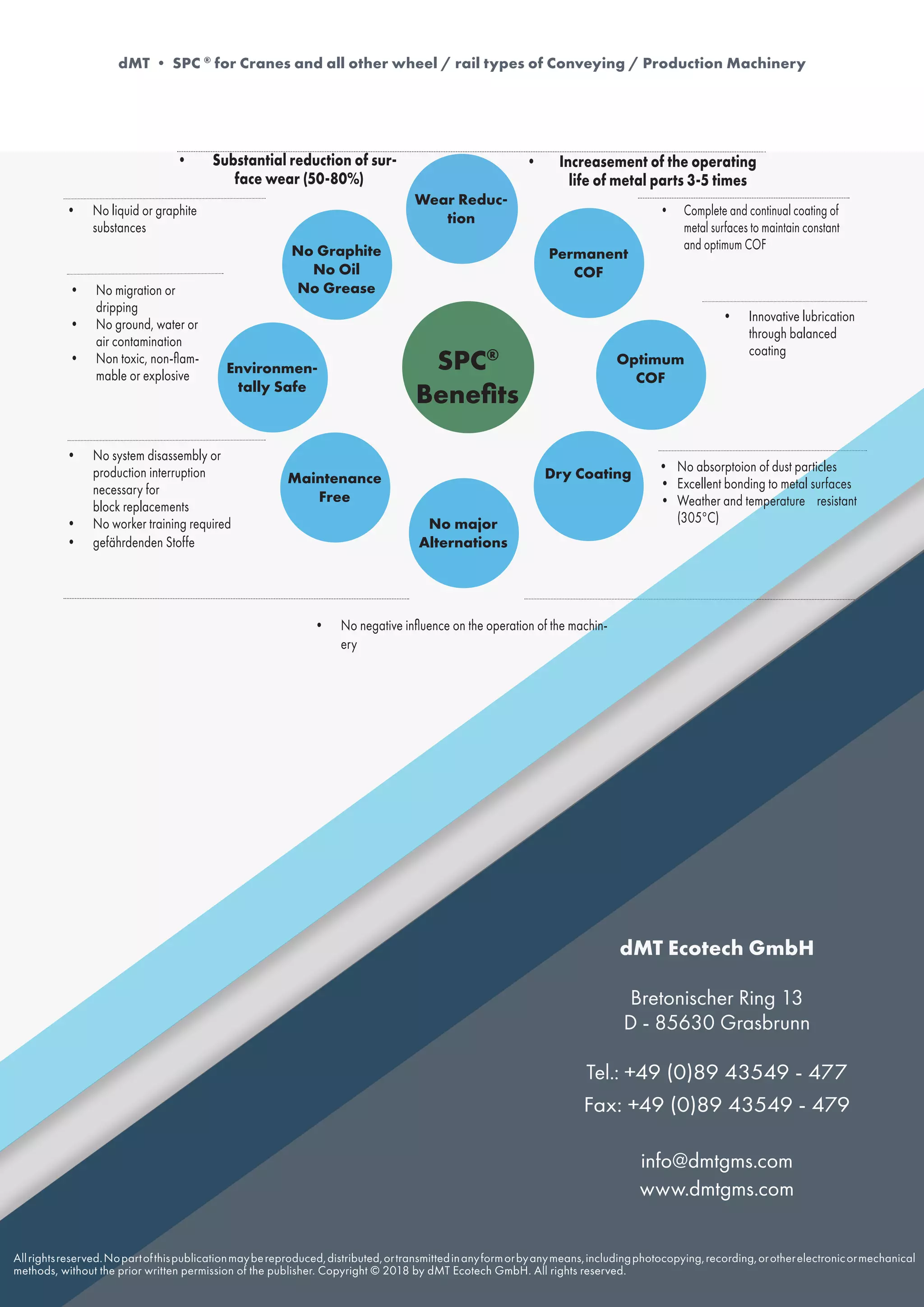 dMT SPC® dry surface coatings for the ultimate wear protection on ...