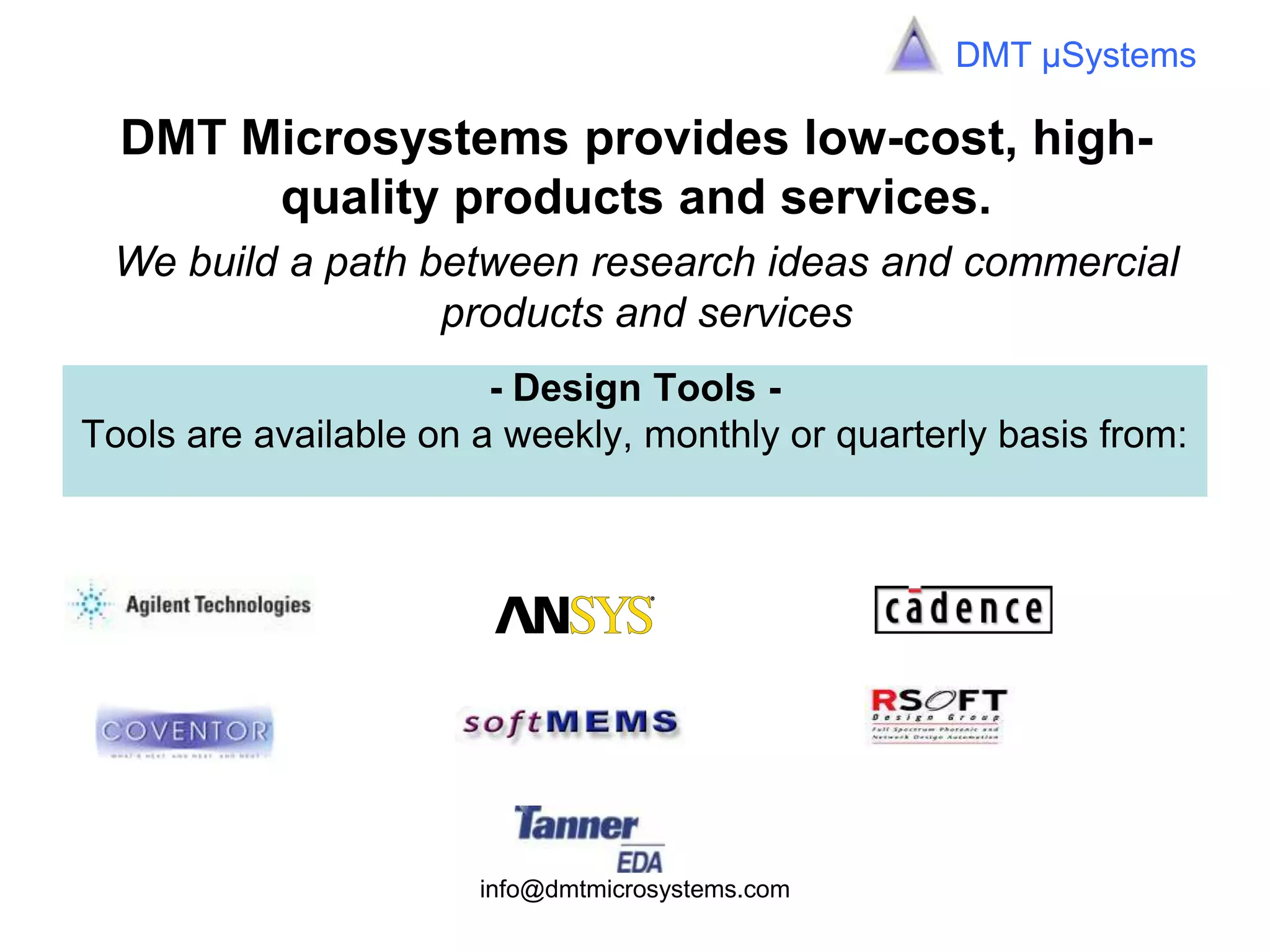 Dmt Microsystems | PPT