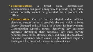 Value Chain Digitalization in Digital Marketing | PPTX | Business ...