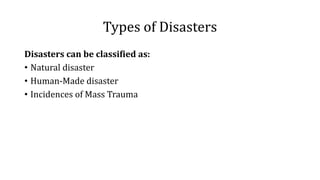Meaning of disasters and hazards and app | PPTX