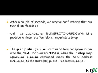 DMVPN configuration - Configuring Cisco dynamic Multipoint VPN - HUB ...