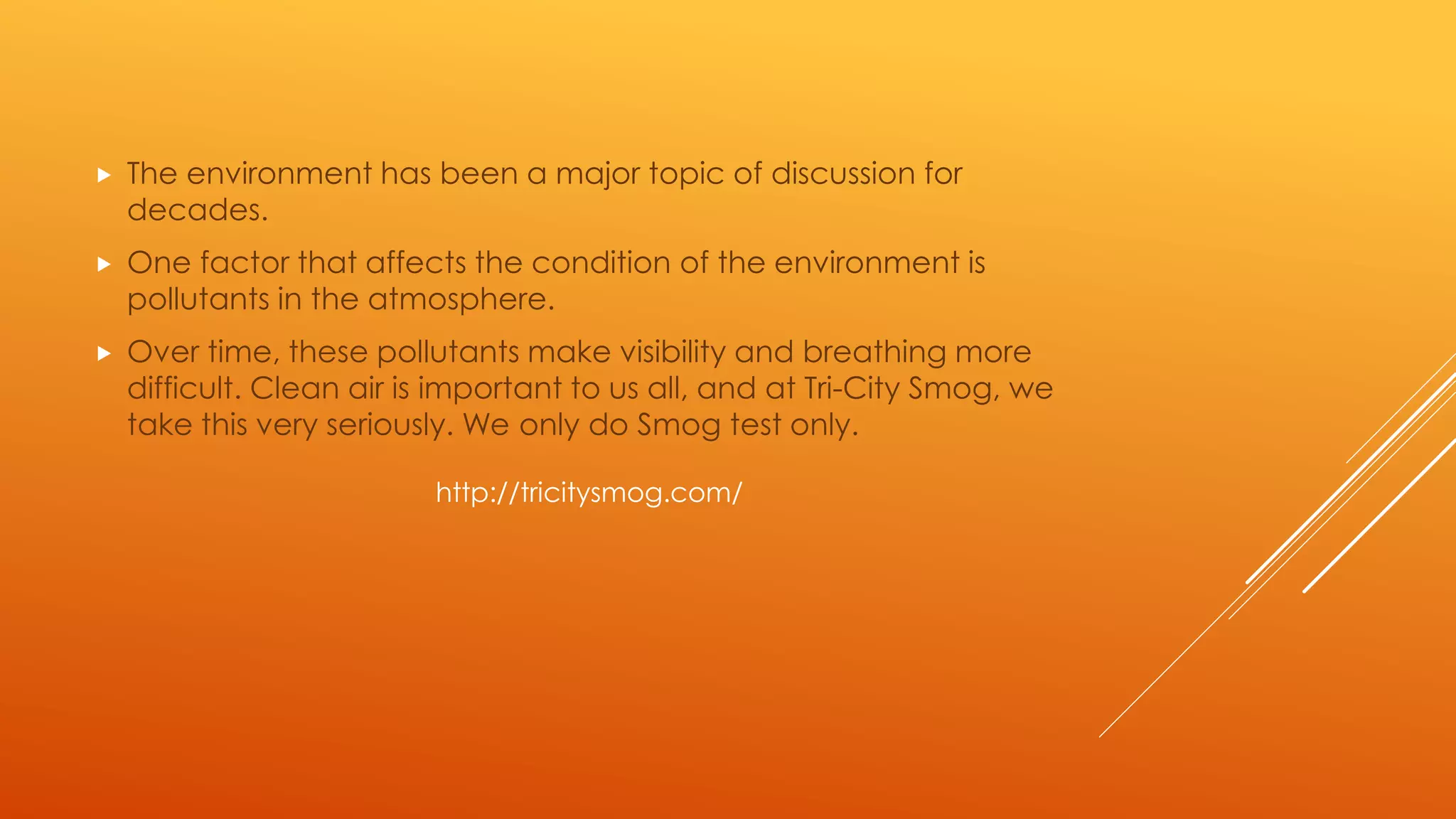 Dmv required smog test vista, ca | PPT