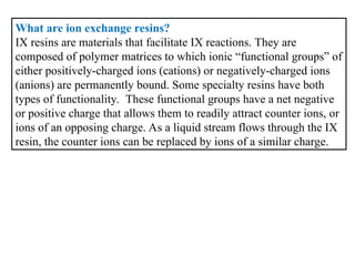 DM water Treatment Plant.ppt for TPS working personnel | PPT