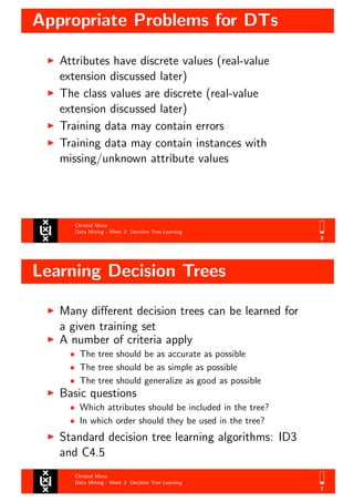 Dm week02 decision-trees-handout | PDF | Computer Software and Applications | Computing