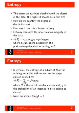 Dm week02 decision-trees-handout | PDF | Computer Software and ...