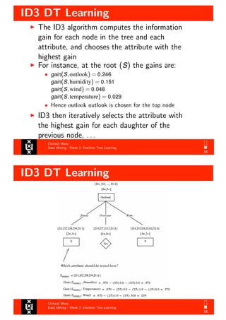 Dm week02 decision-trees-handout | PDF | Computer Software and Applications | Computing