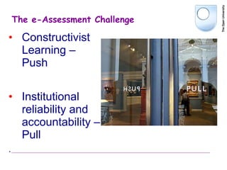 The challenges of Assessment and Feedback: findings from an HEA project ...