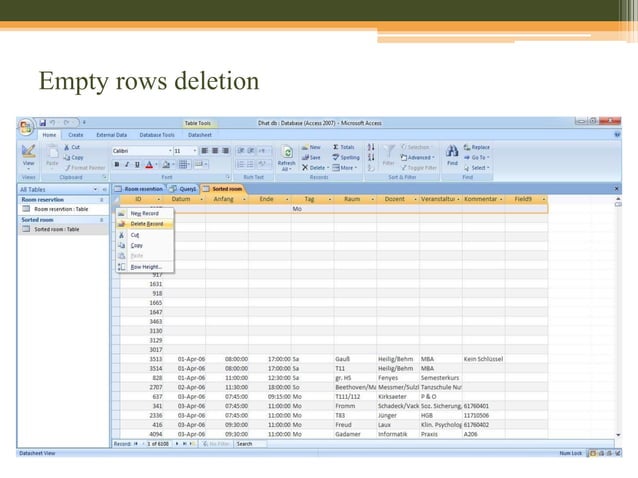 Data Mining With Ms Access Ppt 