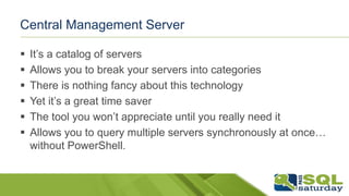 Do More With Less: SQL Central Management Server and Multi-Server ...