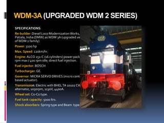 Presentation on Remanufacturing of Engine Block of a locomotive at DMW ...