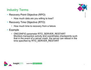Informix HA Best Practices | PDF