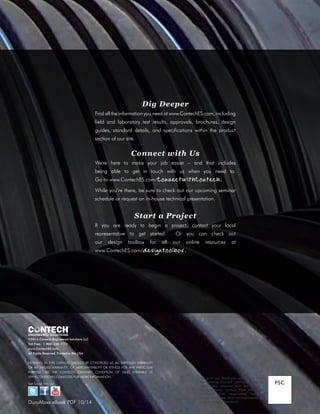 Contech DuroMaxx Steel Reinforced Polyethylene | PDF