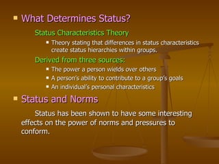 The Foundations of Group Behavior | PPT