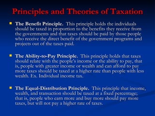 Concepts of Taxation | PPT