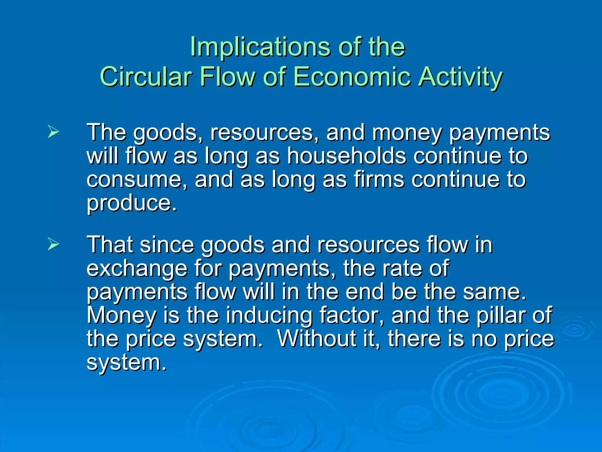 The Circular Flow of Economic Activity | PPT