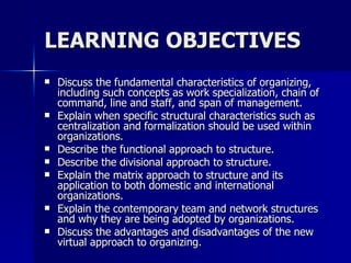 Fundamentals of Organizing | PPT