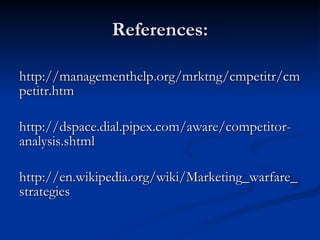 Competitive Analysis and a Brief Guide to Competitor Analysis | PPT