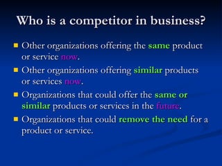 Competitive Analysis and a Brief Guide to Competitor Analysis | PPT