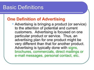 "Marketing" - A Commonly Misunderstood Term | PPT